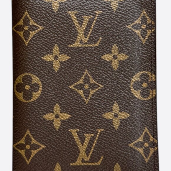 Louis Vuitton | Accessories | Louis Vuitton Brown Monogram Passport ...